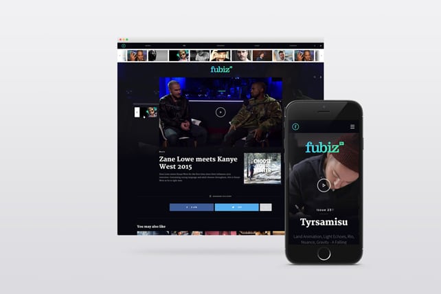 Fubiz Media 10th anniversary and new website design - DesignHooks