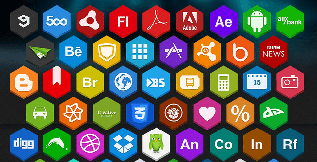 13 best social media icon sets for your blog or website - DesignHooks