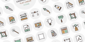 33 unique vector outline icons - DesignHooks