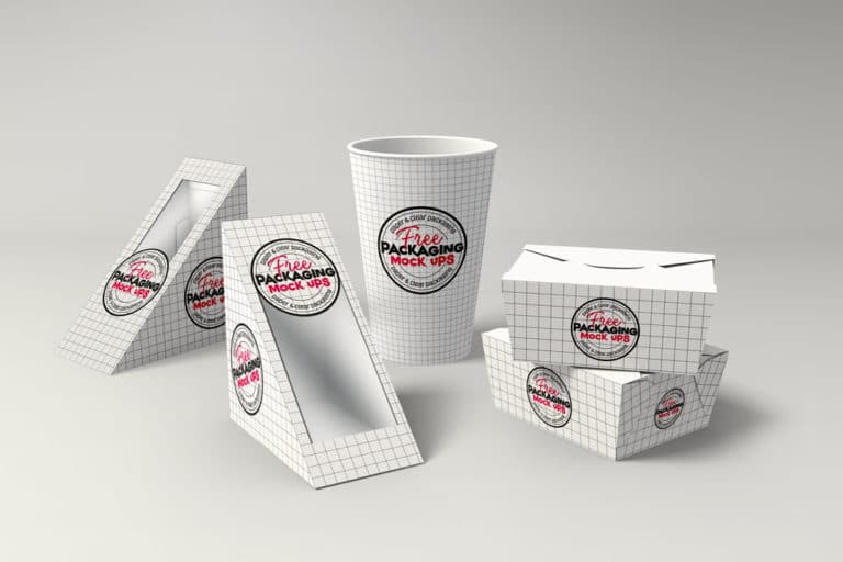 Free Full Deli Branding Mockup Set - DesignHooks