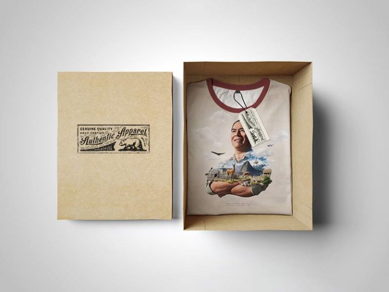 T-Shirt Box Edition Mockup Freebie - DesignHooks