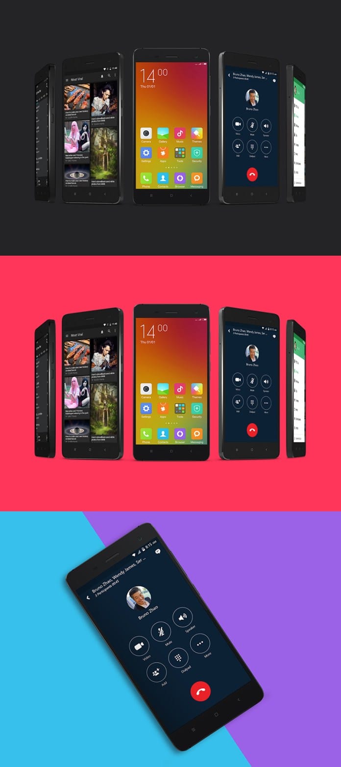 Free Multiple Smartphone Designs Mockup - DesignHooks