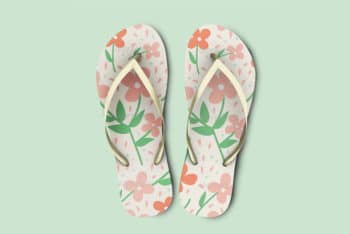 Download This Free Slipper Mockup In PSD - Designhooks