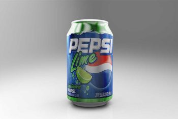 Download This Soda Can Mockup Free PSD - Designhooks