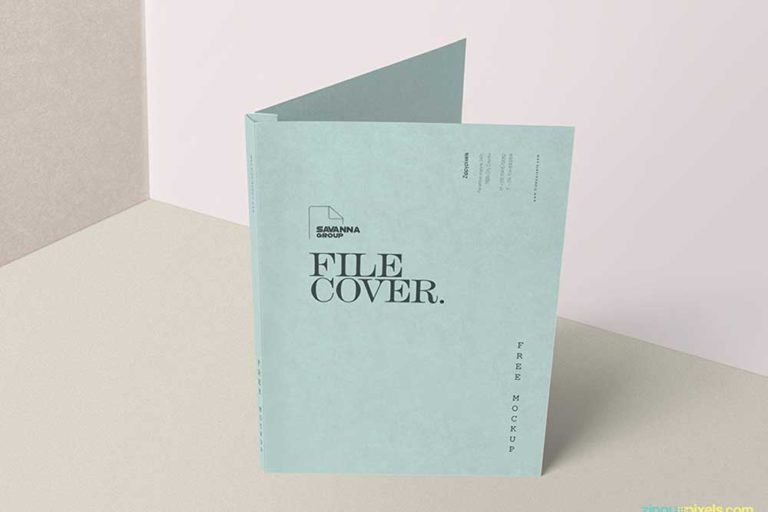 Download This Free Business Presentation Folder Mockup - Designhooks