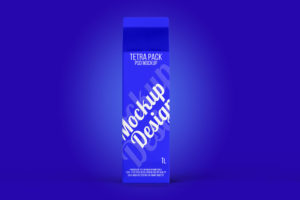Download This Free Tetra Pack Mockup In PSD - Designhooks