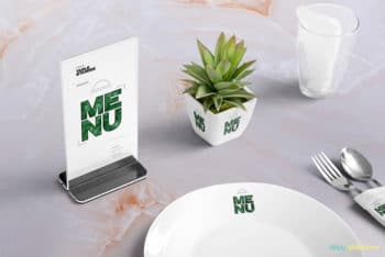 21 Menu Mockups For Restaurant Business 2018 - Designhooks