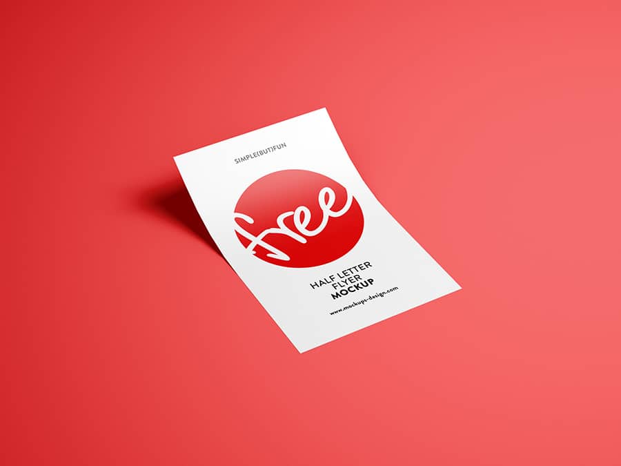 Set of Free Flyer Mockups - DesignHooks
