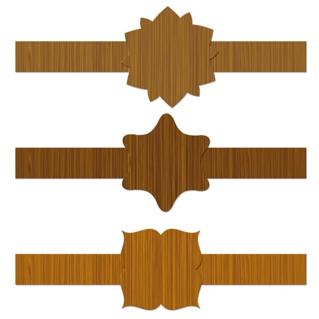 Free Classy Wood Labels Mockup in PSD - DesignHooks