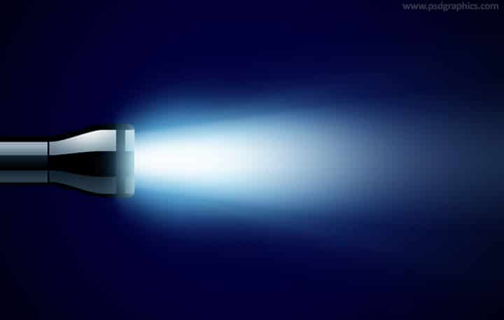 Flashlight Beam Light
