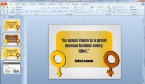 Free Famous People Quotes Powerpoint Template - DesignHooks