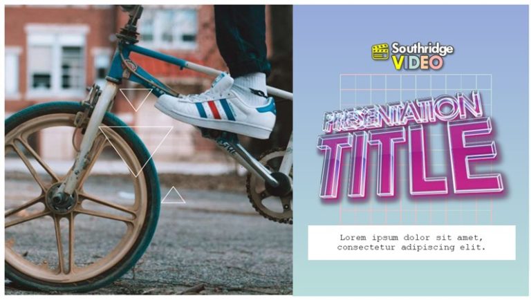 Free Retro 90s Style Powerpoint Template - DesignHooks