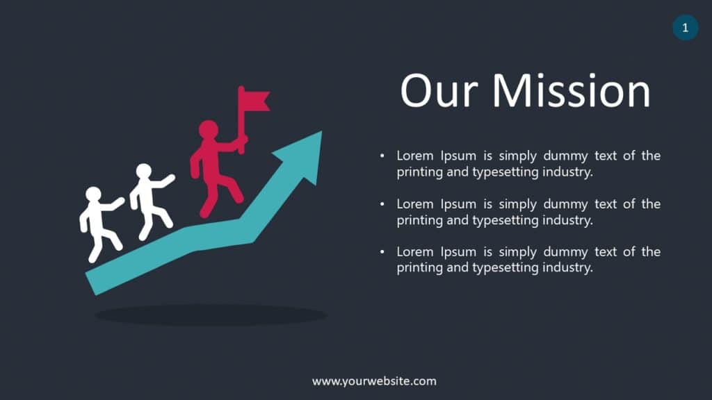 Free Company Mission Slides Powerpoint Template - DesignHooks
