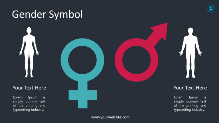 Free Gender Symbol Lessons Powerpoint Template - DesignHooks