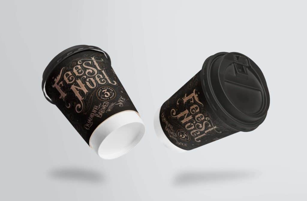 Free Coffee Glass PSD Mockup Download | DesignHooks