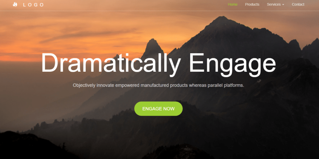 Simple Business Website HTML Template Download Free - DesignHooks