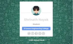 One Page - Simple Portfolio Website Template | DesignHooks