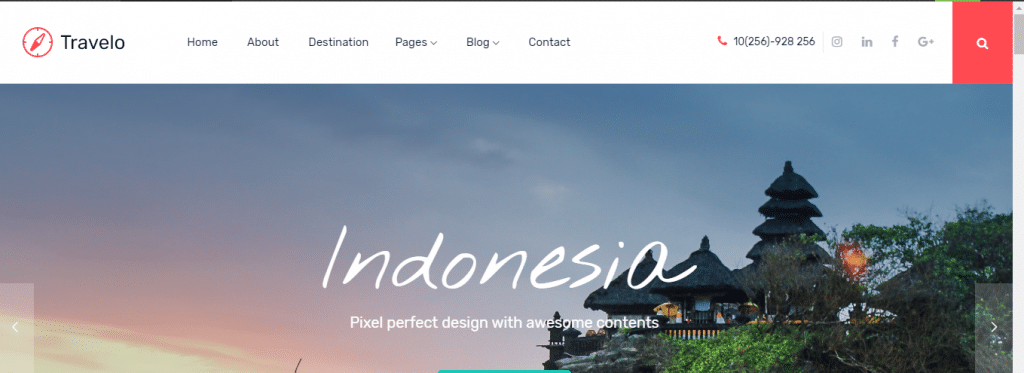 Travelo - Travel Website HTML Template - DesinHooks