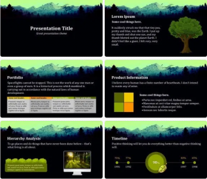 Forest Keynote Template for Free - DesignHooks