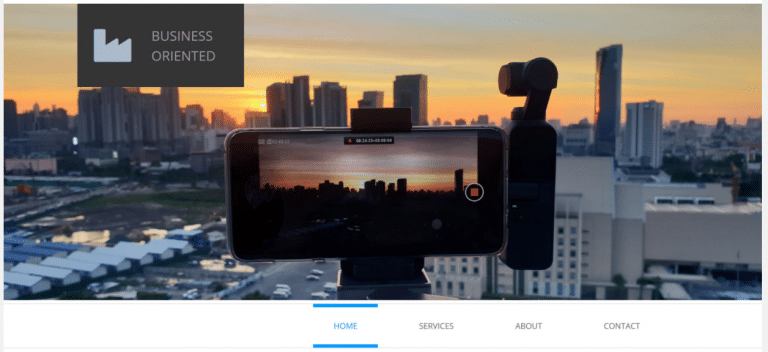 Business Oriented - Corporate Website HTML Template - DesignHooks